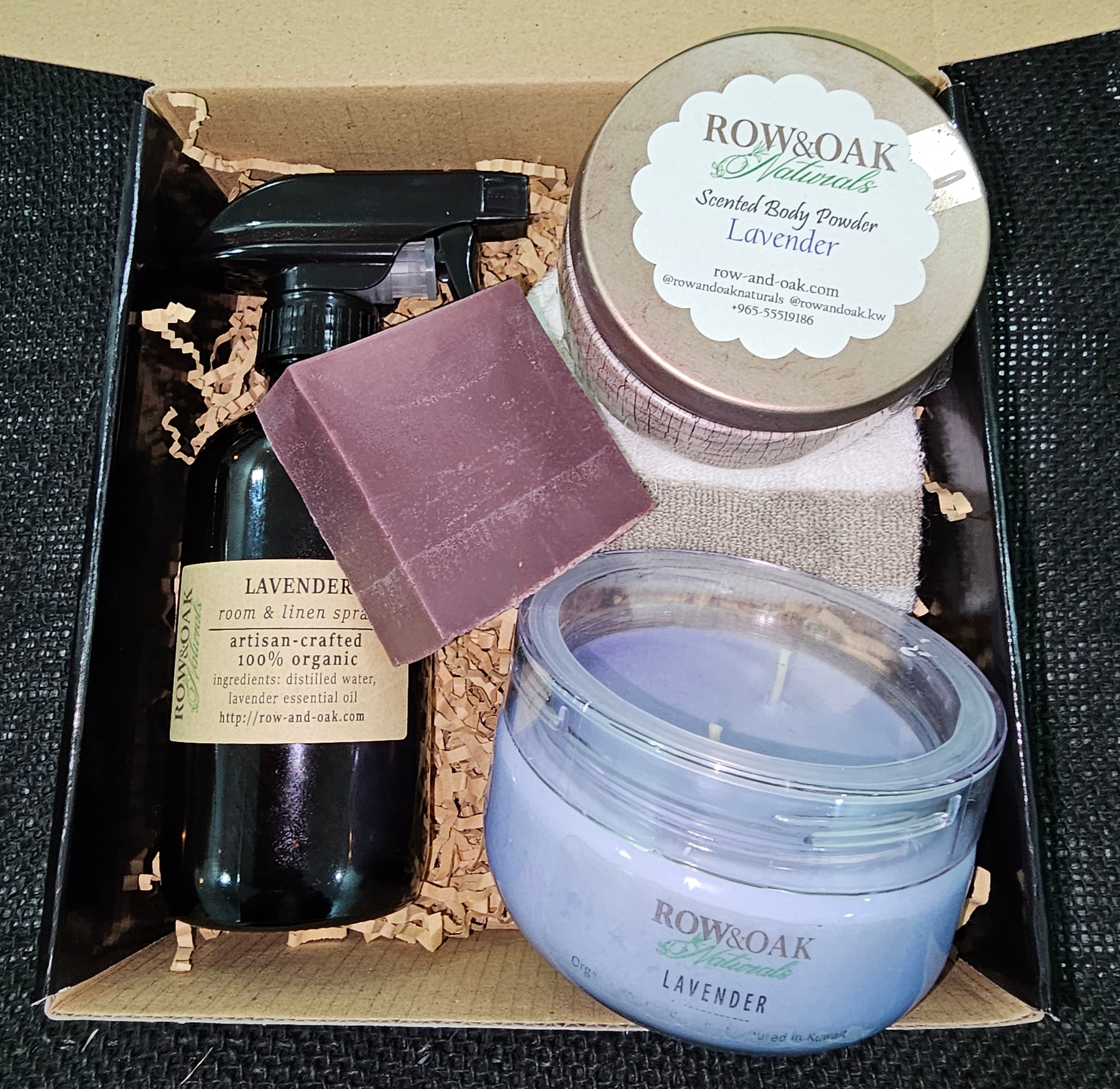 Sleepy Time Gift Box - Lavender – Row & Oak