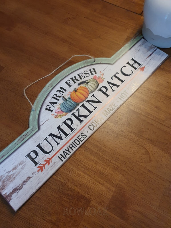 Pumpkin Patch Sign – Row & Oak