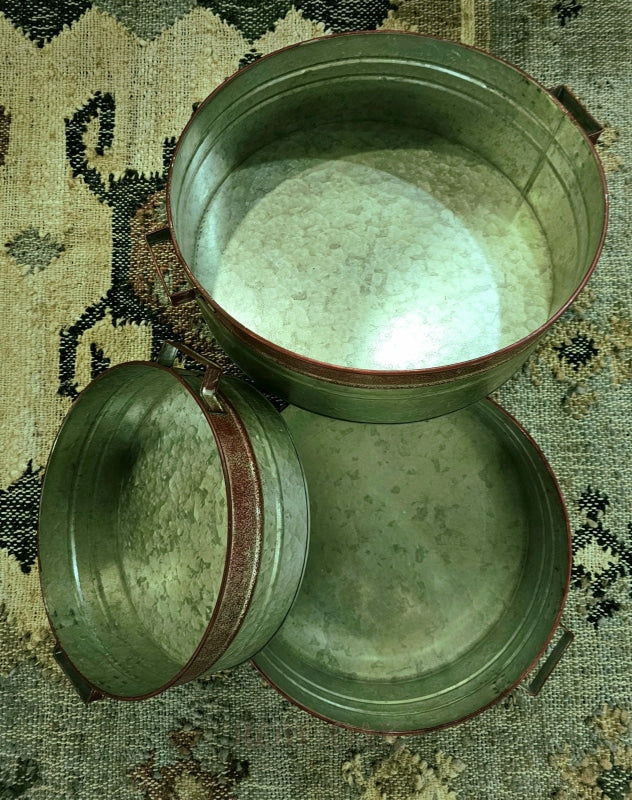 Vintage Metal Containers – Row & Oak